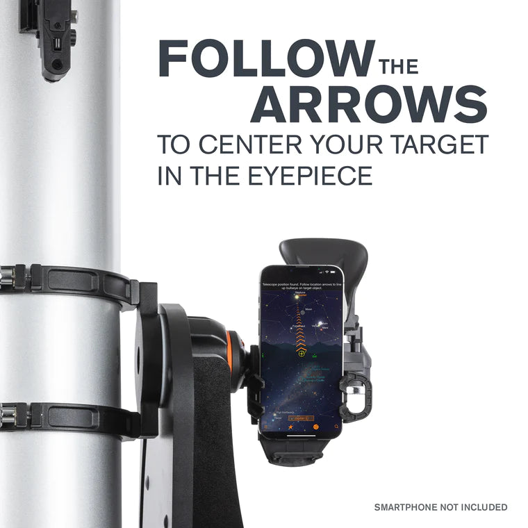 Celestron Starsense Explorer 150mm Tabletop Dobsonian Push To Telescop ...