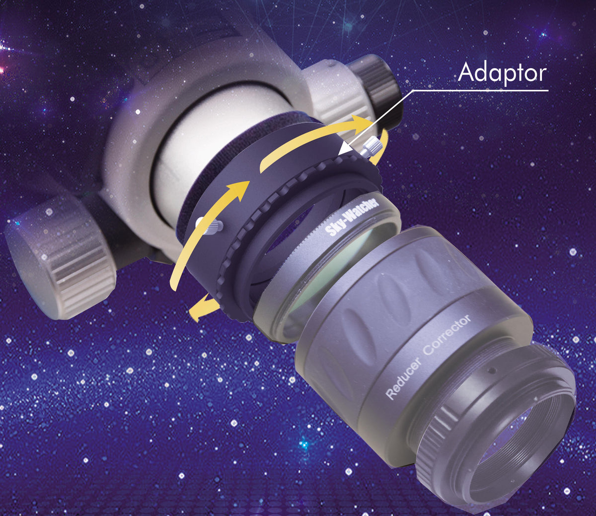 Skywatcher Evoframe Rotational Adapter – Ktec Telescopes Ltd