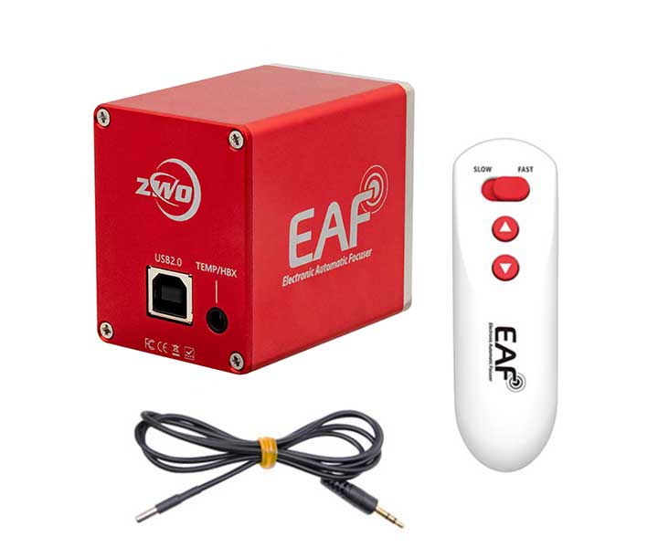 ZWO EAF Motor Focus System w Handcontroller and Temperature Sensor ...